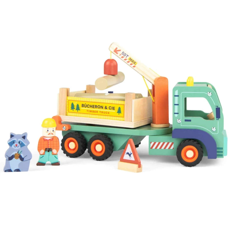 Moulin Roty Camion Gru Forestale in Legno, Avenue du Moulin – maliekids ...