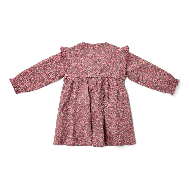 Little Dutch Abito fantasia floreale, rosa – maliekids-shop