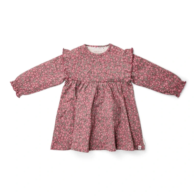 Little Dutch Abito fantasia floreale, rosa – maliekids-shop